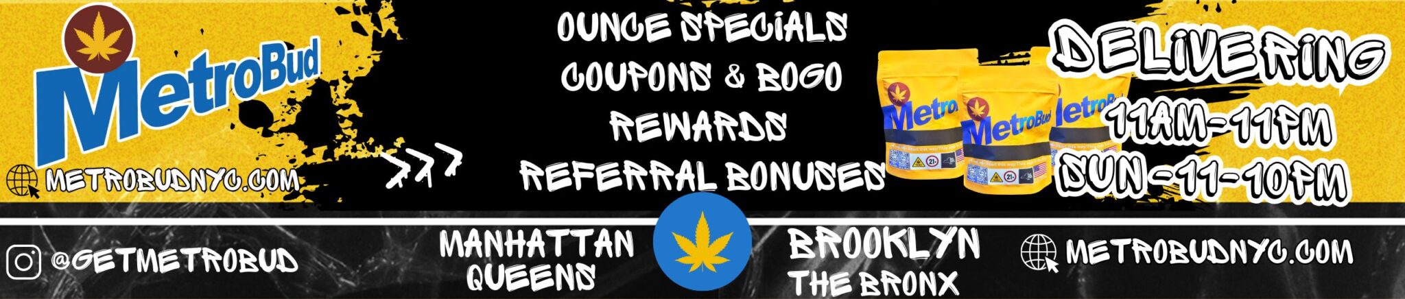 MetroBud NYC - Fastest Weed Delivery In NYC